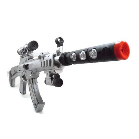 76CM Length Flash Electromotion Gun ( Battery Operated Toy Gun ...