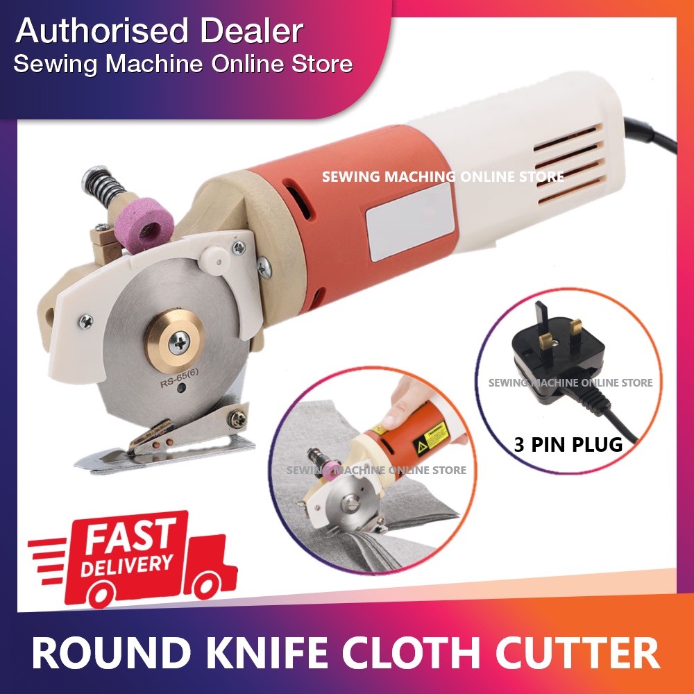 🔥READY STOCK🔥 Mesin Potong Kain / Round Knife Cloth Cutter Machine ...