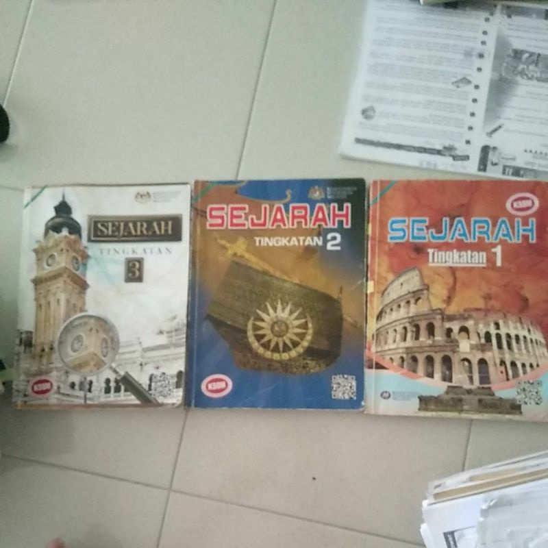 form 1 to form 3 sejarah textbook | Shopee Malaysia