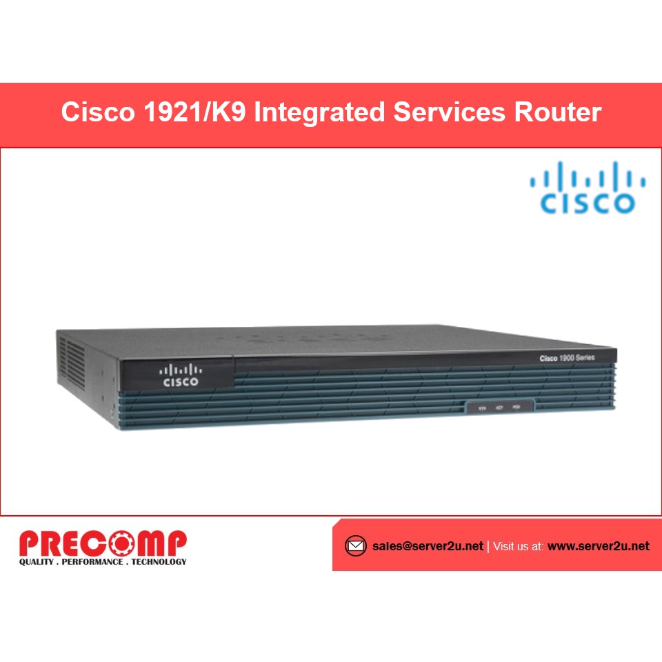 (Refurbished) Cisco1921/K9 Integrated Services Router (1921/K9 Router ...