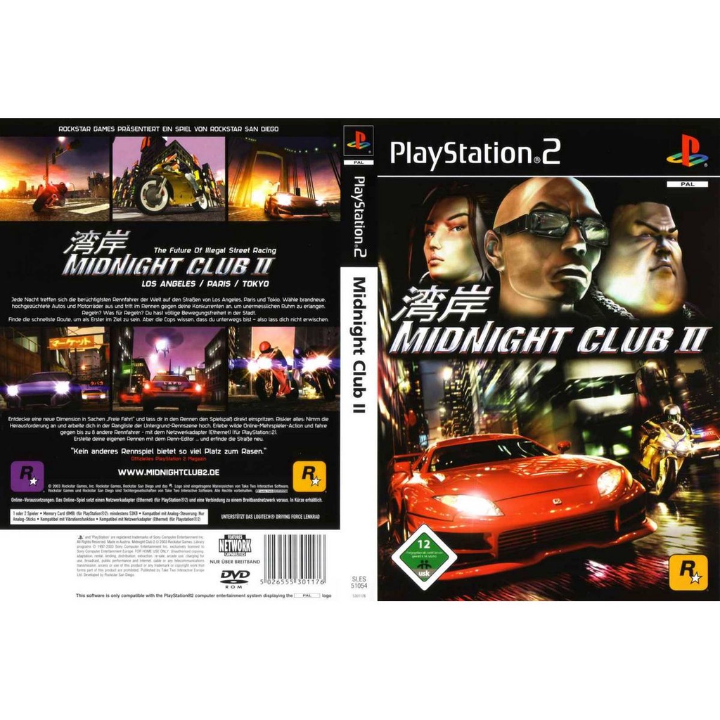 Midnight Club II (CD Games PS2) | Shopee Malaysia