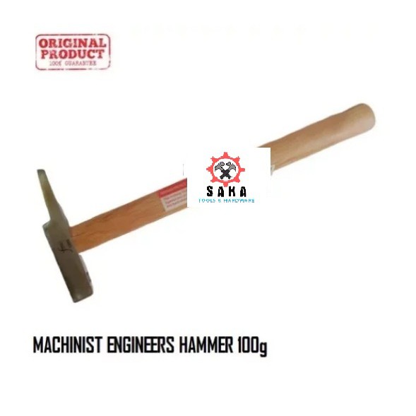 Mechanical Hammer Machinist Hammer Craft Hammer 100g Quality Wooden ...