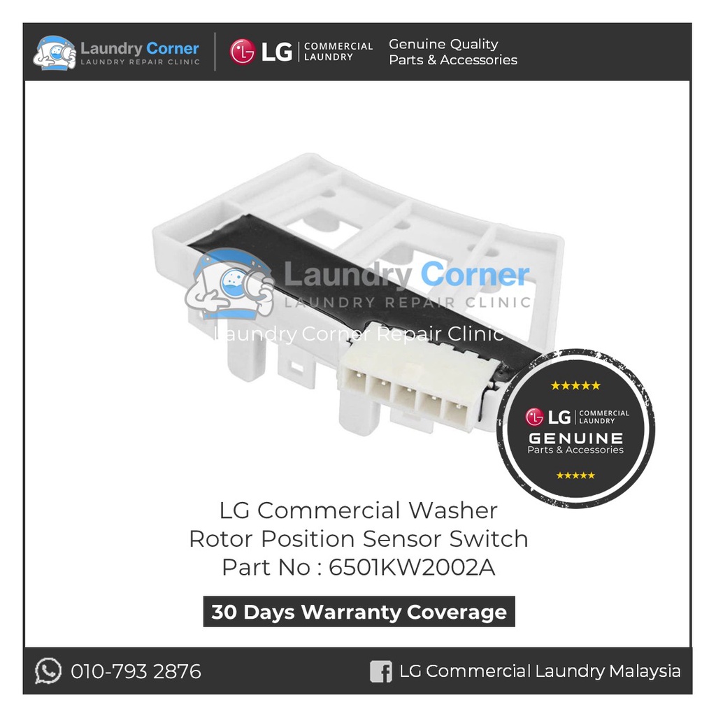 6501kw2002a Lg Commercial Washer Rotor Position Sensor Switch