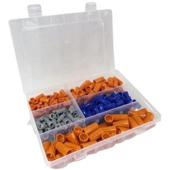 290PC Terminal Electrical Wire Connectors Screw P1 / P2 / P3 / P4 Twist ...