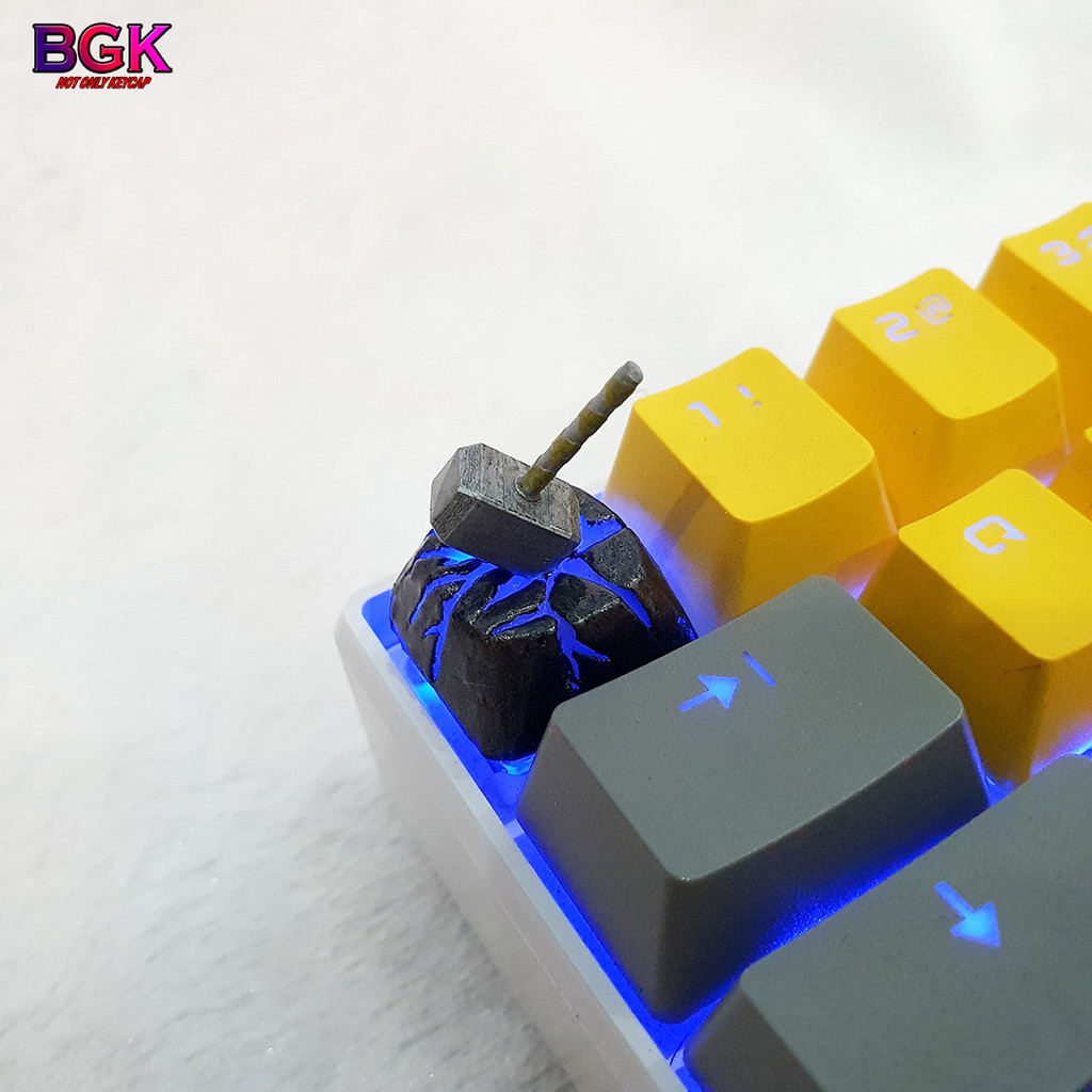 Thor's Mijolnir Retail Keycap (Unique resin Keycap) | Shopee Malaysia