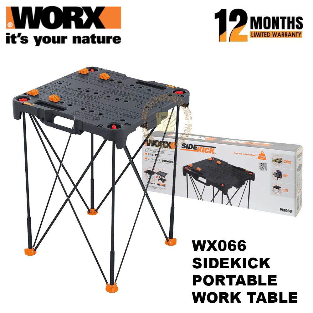 WORX WX066 Sidekick Portable Work Table | Shopee Malaysia