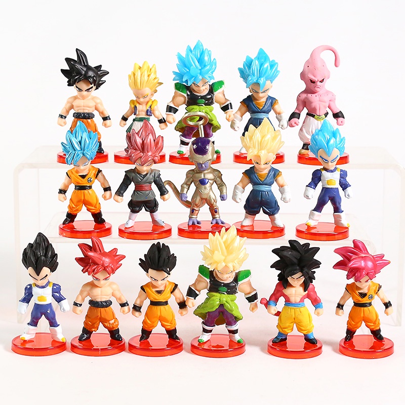 Explosive Dragon Ball dbz action doll anime model toy doll Q version ...