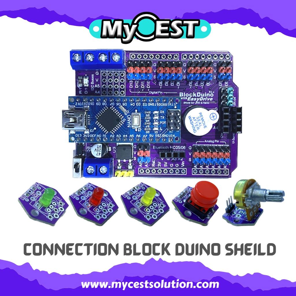 Arduino Blockduino Kit (for School RBT / IPTA / IPTS) | Shopee Malaysia