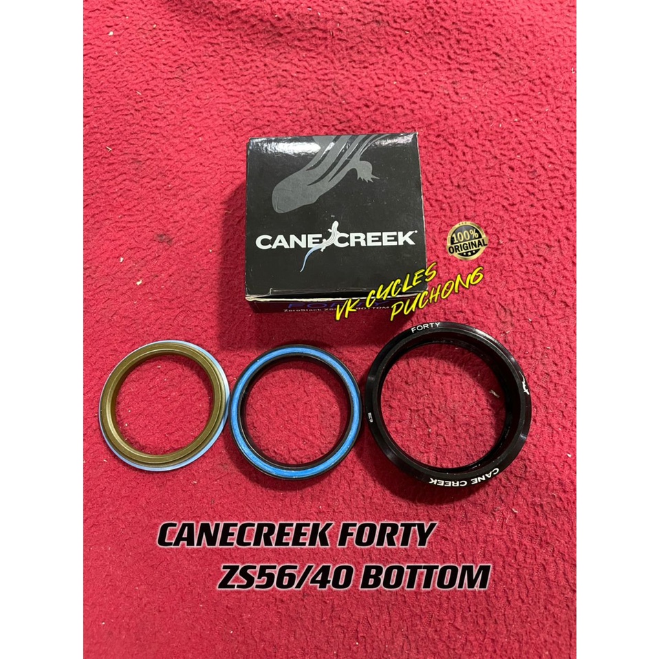 CANE CREEK Forty 40 Series ZS56 ASMBLY Zero Stack BOTTOM HEADSET - Cane ...