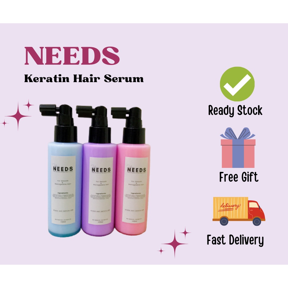 (TIKTOK VIRAL) NEEDS Keratin Hair Spray Serum Ready Stock | Shopee Malaysia