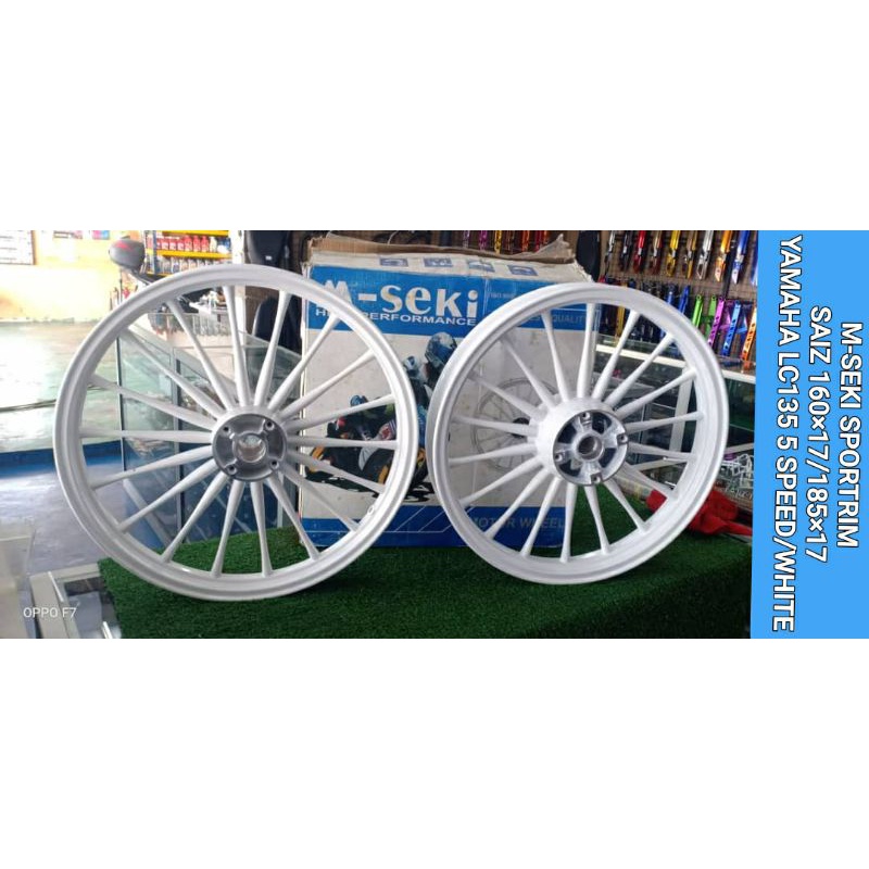 SPORT RIM M-SEKI 18 BATANG SPORTRIM YAMAHA LC135 5 SPEED,MODENAS KRISS ...