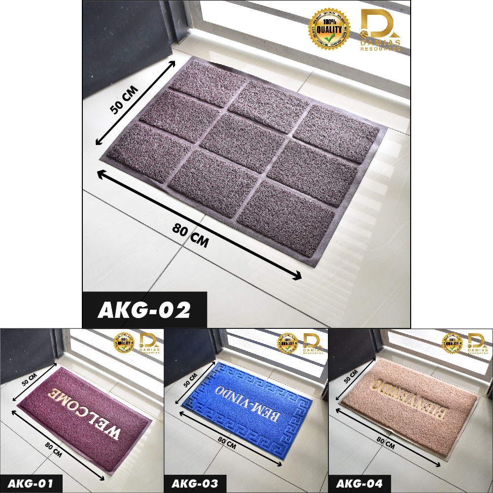 Kitchen Rubber Runner Alas Kaki Getah Kalis Air 50 CM X 80 CM | Shopee ...