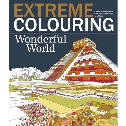 (BX) Extreme Colouring: Wonderful World (ISBN:9781780978277) | Shopee ...