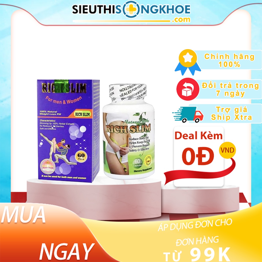 Rich Slim Pills | Lose Weight, Reduce Excess Fat, Protect Intestinal ...