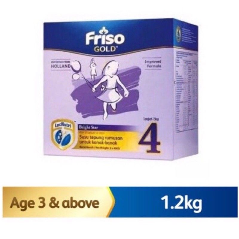 Friso Gold Step 4 1.2kg/ 900g (Old Packaging) | Shopee Malaysia