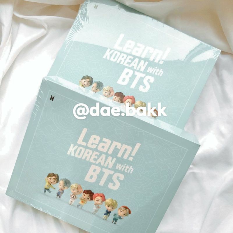 Learn Korean With BTS Book Package + Speaking Pen | Book Only / Moti ...