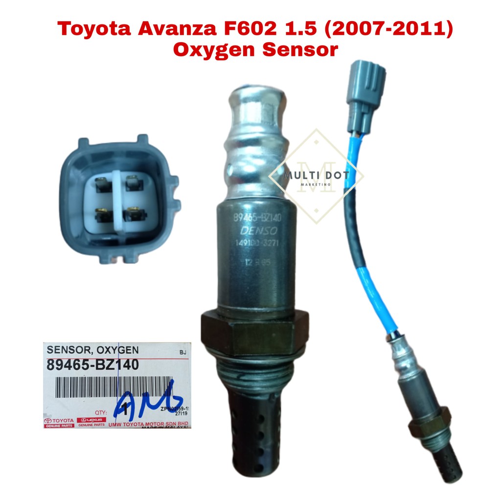 Toyota Avanza F602 F601 RUSH F700 Oxygen Sensor (4pins) F602 89465 ...