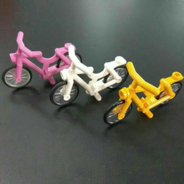 Lego 4719c01 Bicycle with Trans-Clear Wheels and Black Tires (4719 ...