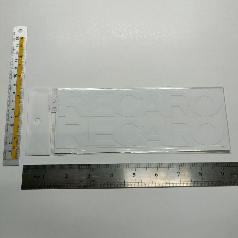 RECARO Sticker tampal luar - outdoor sticker | Shopee Malaysia