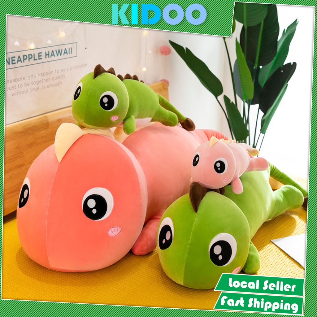 KIDOO Big Eyes Dinosaur Pillow Plush Toys Plush Stuffed Animals ...