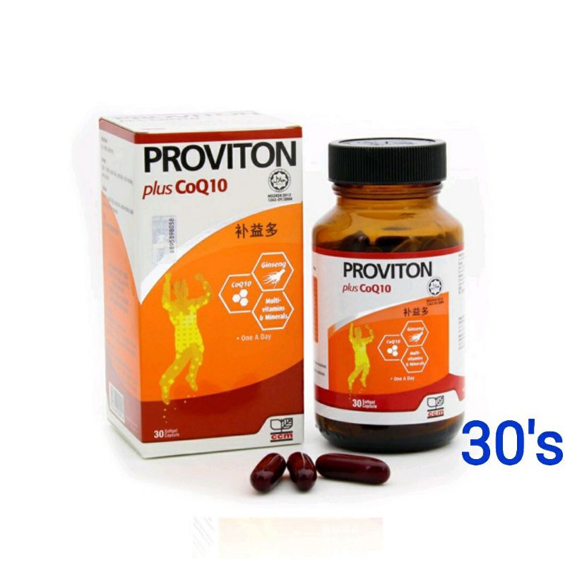 Proviton Multivitamins CoQ10 Plus 30's/90's/90's+30's | Shopee Malaysia