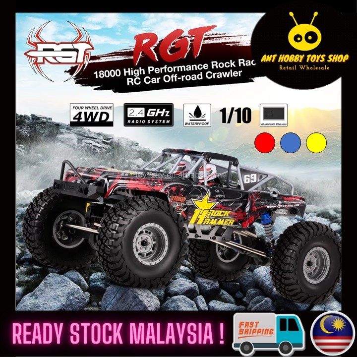 RGT 18000 Rock Hammer RC Car 1:10 4wd Off Road Rock Crawler 4x4 ...