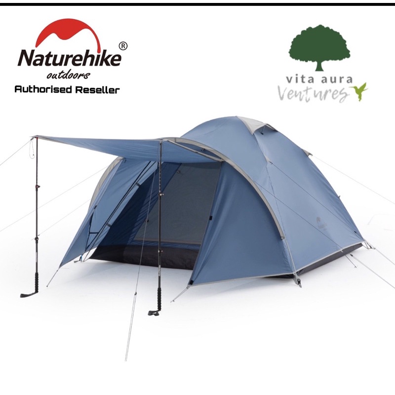 Naturehike P-Plus Series Tent (3-4Pax) | Shopee Malaysia