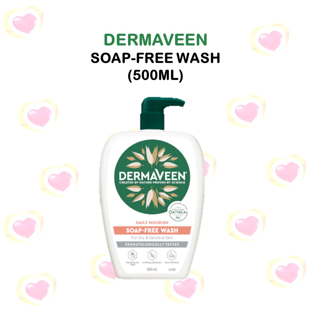 Dermaveen Soap Free Wash ph5.5 (500ml)( Exp:9/2024) | Shopee Malaysia
