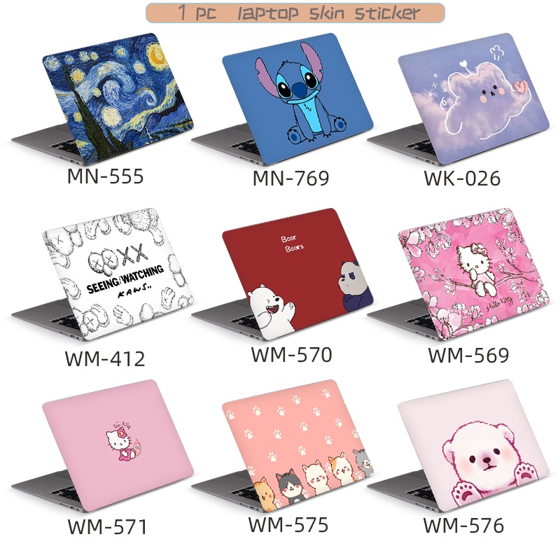 Cute laptop skin stickers, Hello Kitty waterproof stickers, laptop ...