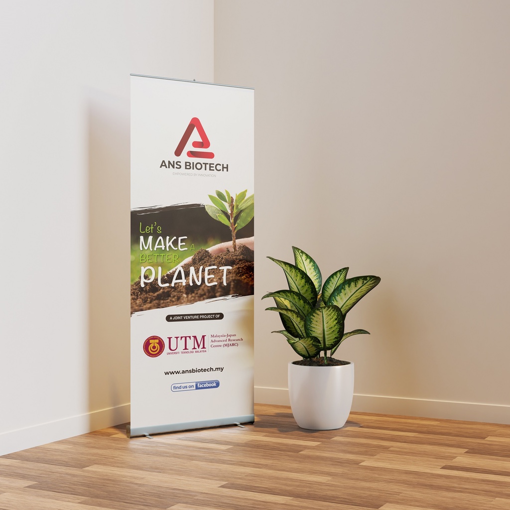 Aluminium Roll-up Bunting Printing | 30"x78" | Custom Display Roll Up ...