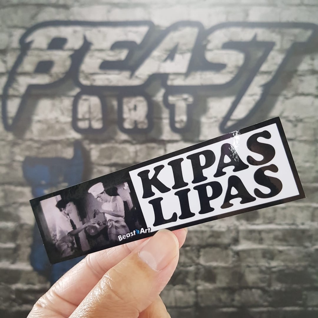 Kipas Lipas / STICKER BEAST ART | Shopee Malaysia