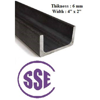 MS U CHANNEL THICKNESS 4.5MM,5MM & 6MM | Shopee Malaysia