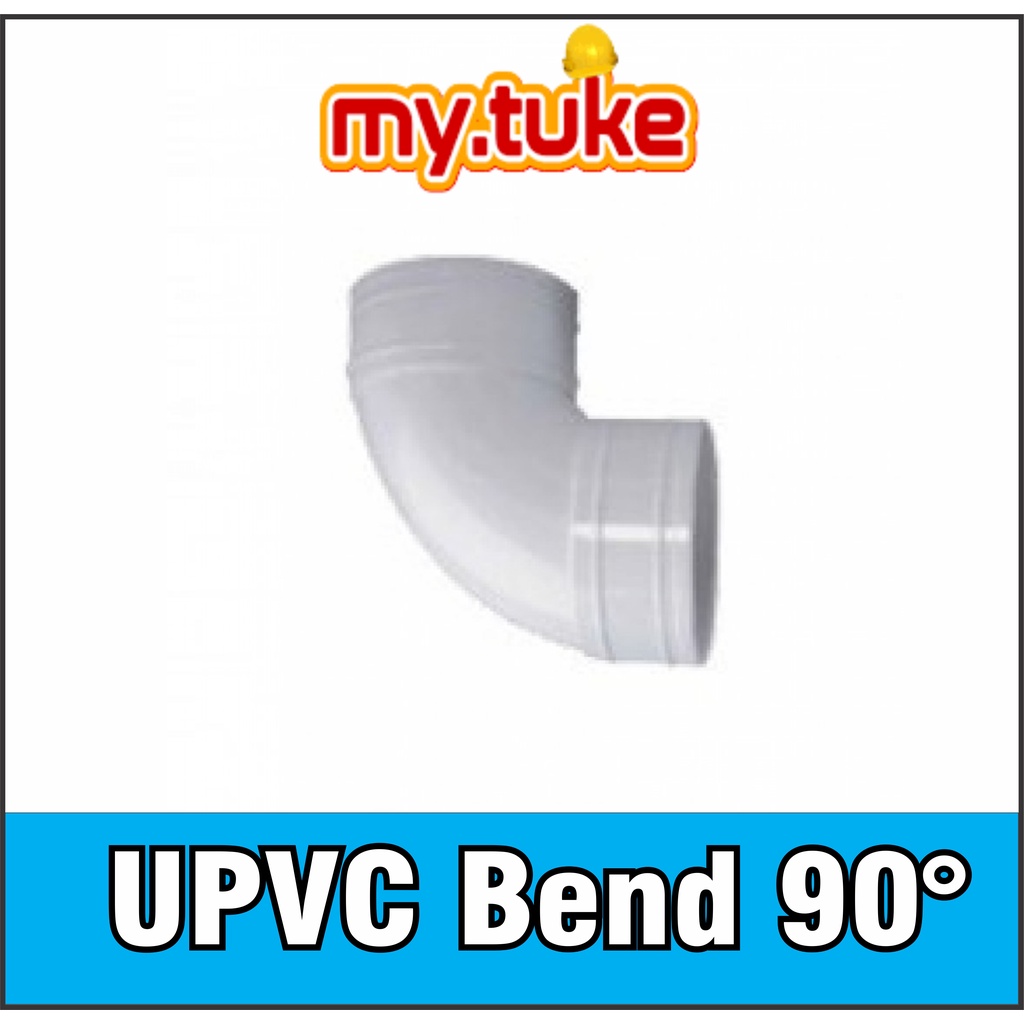 UPVC Elbow / Sweep Bend 90 Degree Fitting (160MM) | Shopee Malaysia
