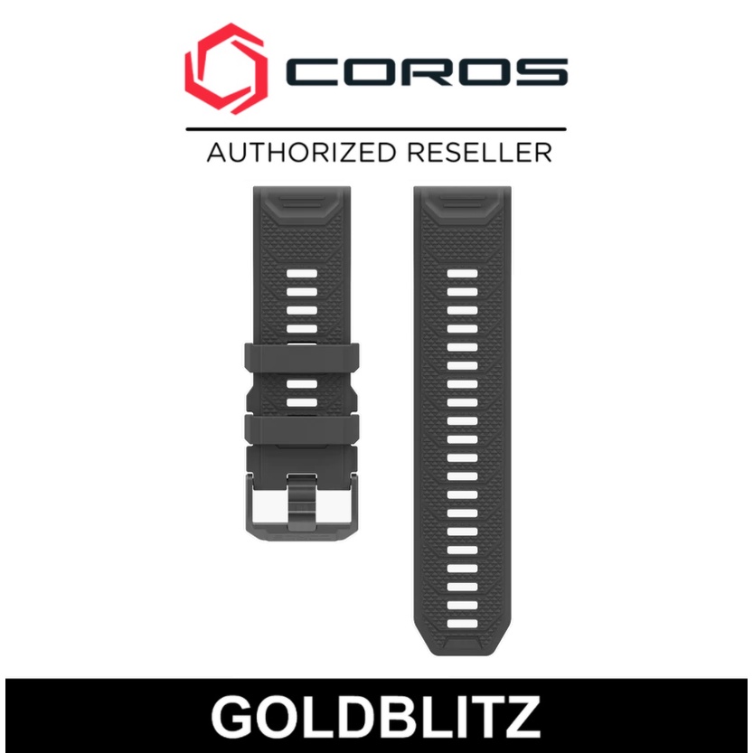 COROS VERTIX 2 / 2s Accessories Silicone - Strap / Band (26mm) | Shopee ...