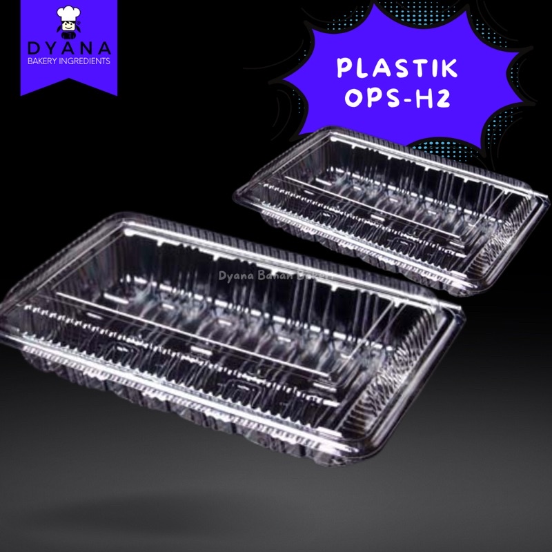 [Ready Stock] Plastik Kuih / Plastic Container OPS-H2 50pcs & 100pcs ...
