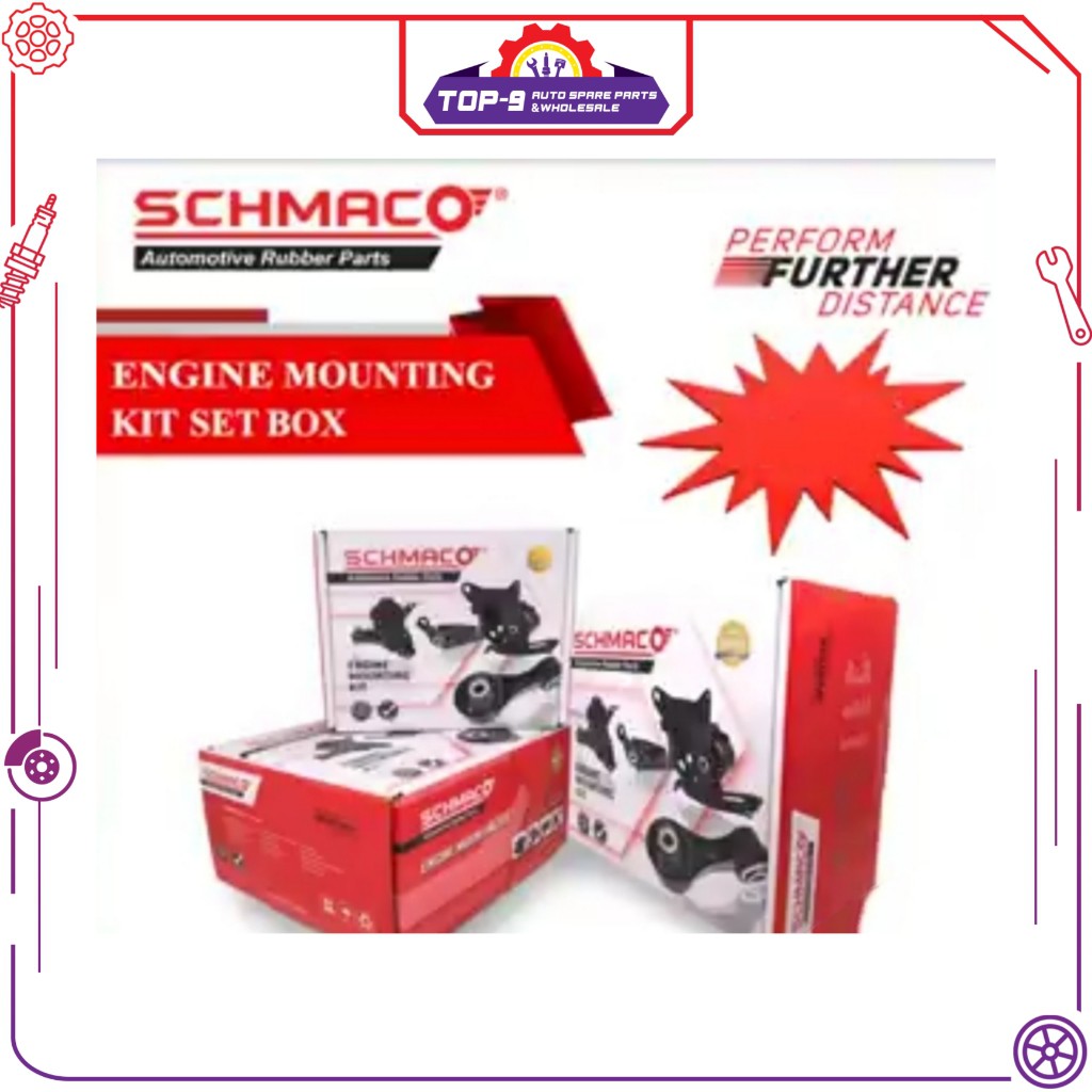 SCHMACO ENGINE MOUNTING SET NISSAN ALMERA N17L (SNS-A3059-KIT) | Shopee ...