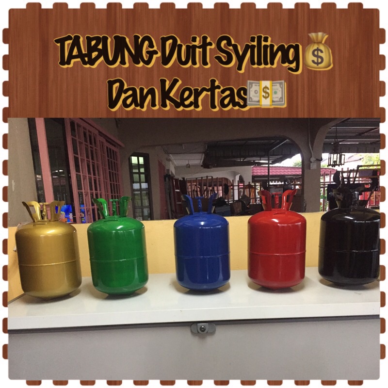 💥Ready Stock💥 Tabung Duit Syiling💰/Kertas💵 Tong Gas Aircond Tak Ada ...