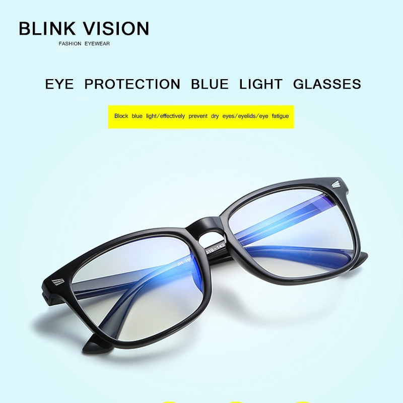 Blink Vision Computer Cermin Mata Square Spek Mata Lelaki Unisex ...