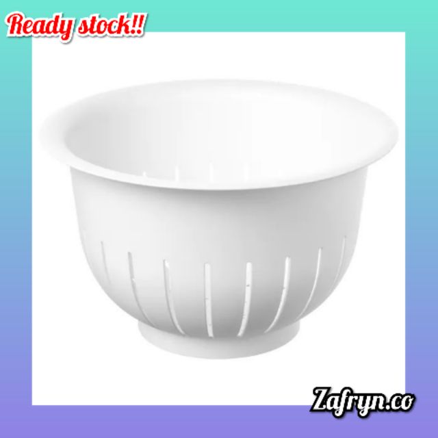 VISPAD Colander / White / Pengetos Sayuran / Putih | Shopee Malaysia