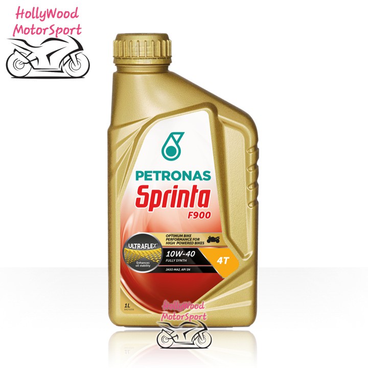 100% Original Petronas Sprinta F100 SAE40 F700 15W50 F900 10W40 Fully Synthetic 4T Motor Engine ...