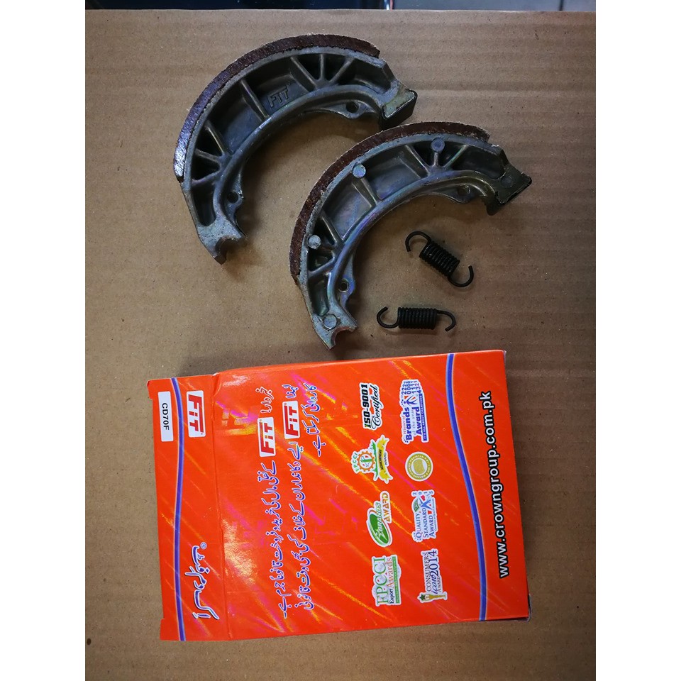 LINING BRAKE SHOE PAD HONDA EX5 C70 GBO WAVE CLASS SUZUKI SMASH SYM ...