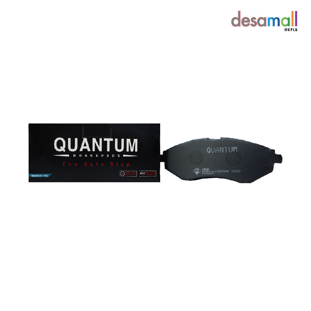 QUANTUM Brake Pads Kereta Proton Savvy, Saga Blm Dan Satria Neo ...