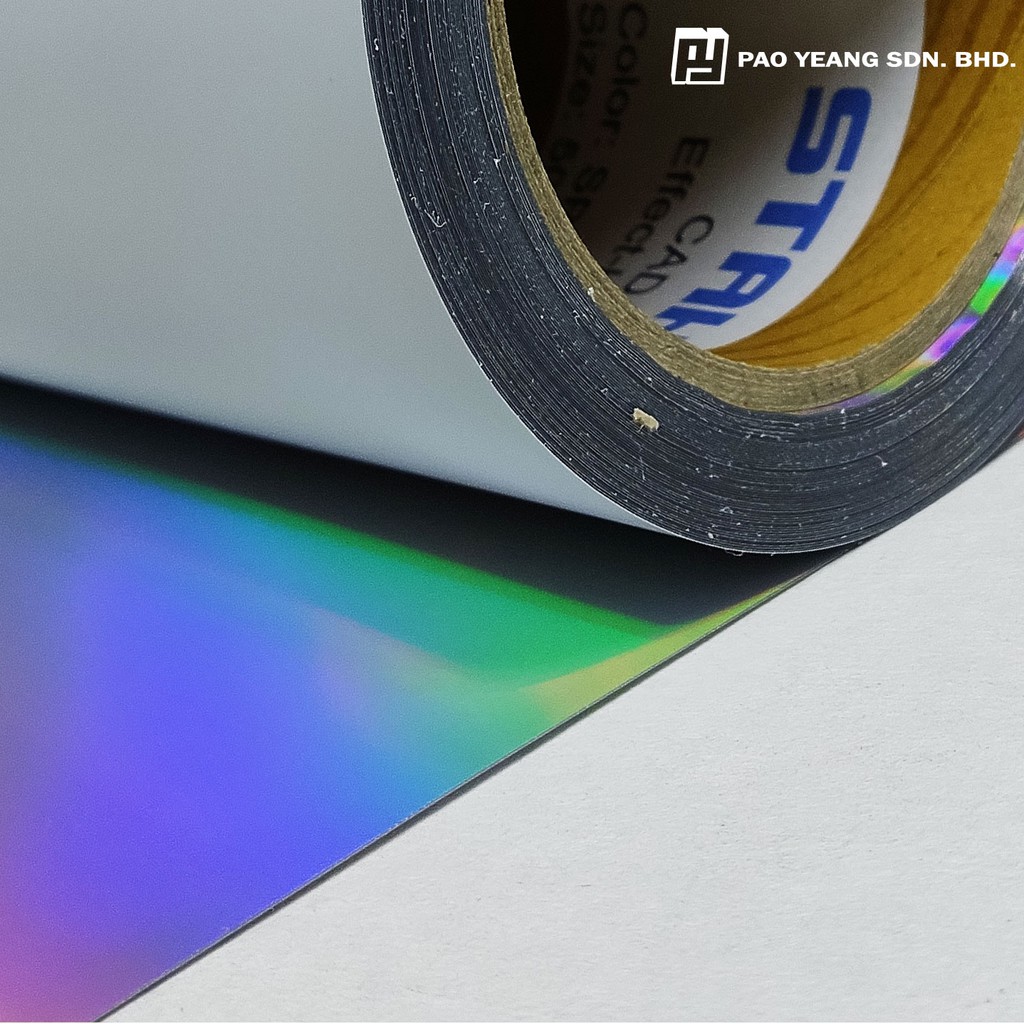 STAHLS' Rainbow Laser Effect Spectrum 901 Heat Transfer Vinyl HTV(1.2M ...