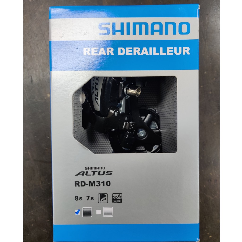 SHIMANO ALTUS M310 8S/7S REAR DERAILLEUR | Shopee Malaysia
