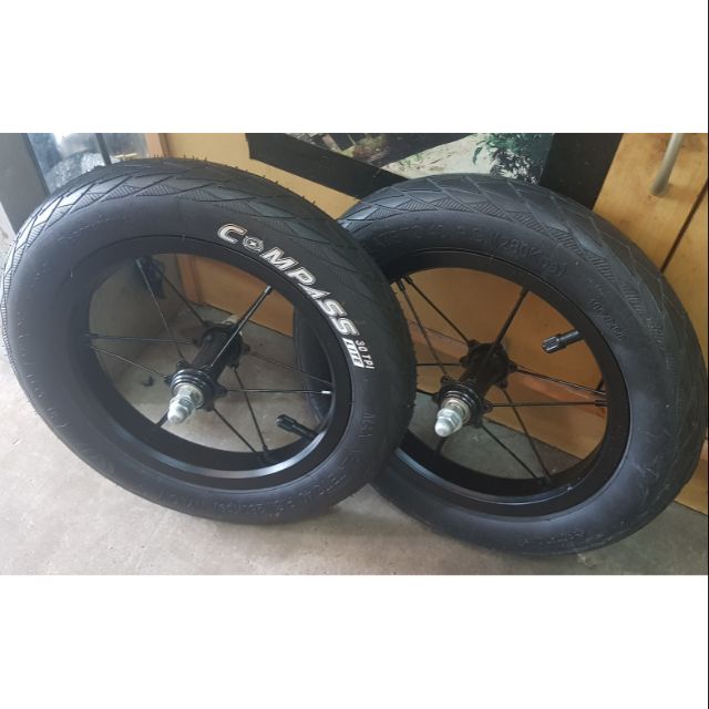 Push Bike Bicycle Kids Wheelset Black Seal Bearing Rim | Shopee Malaysia