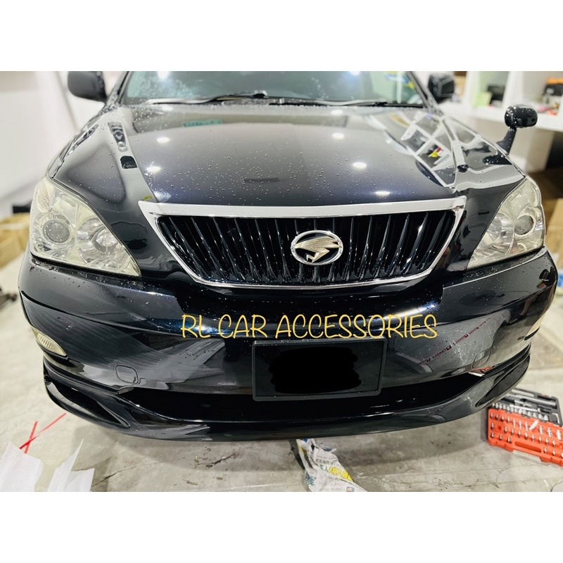 Toyota harrier 2004 2005 2006 2007 2008 oem bodykit body kit front side ...