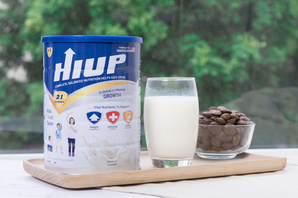 One box of 48 boxes of Hiup liquid milk (110ml) increases height for ...