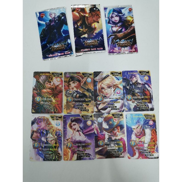 Ready Stock!!! mobile legends limited 8 pcs card (random) cards games ...