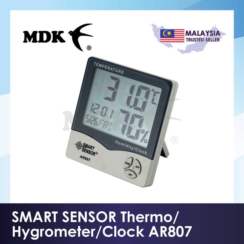 SMART SENSOR Temperature & Humidity Meter AR807 | Shopee Malaysia