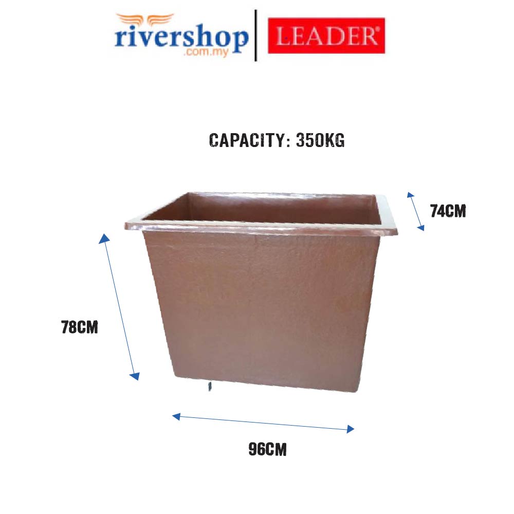 LEADER Fiberglass Heavy Duty linen trolley laundry trolley ...